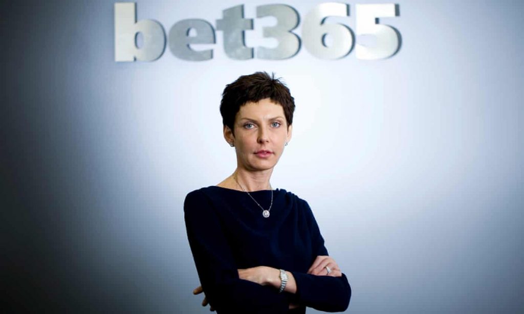 Bet365 Makes Denise Coates the Highest-Paid UK Boss